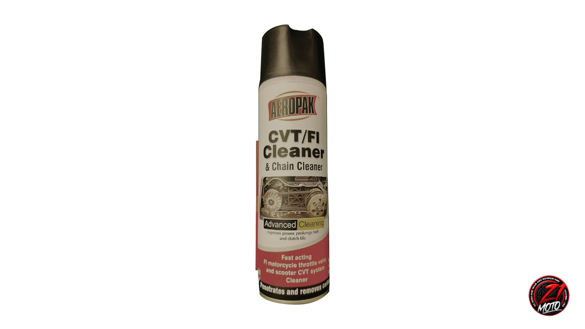 Aeropak CVT/FI Cleaner & Chain Cleaner 500 ml – Zero One Moto Shop