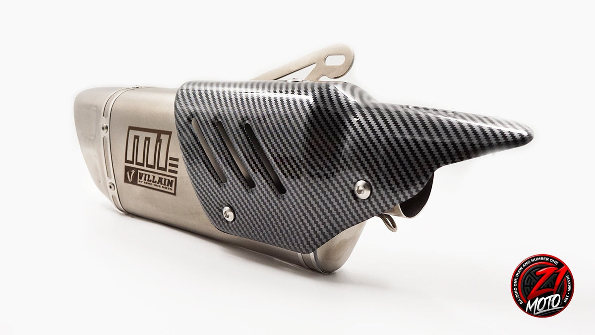 VILLAIN M1 (SILVER) – Zero One Moto Shop