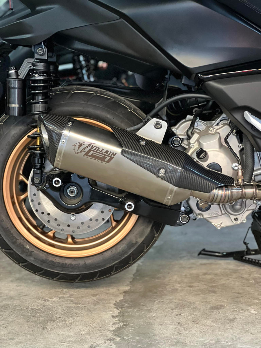 XMAX SILVER ELBOW (IMPORTED) – Zero One Moto Shop