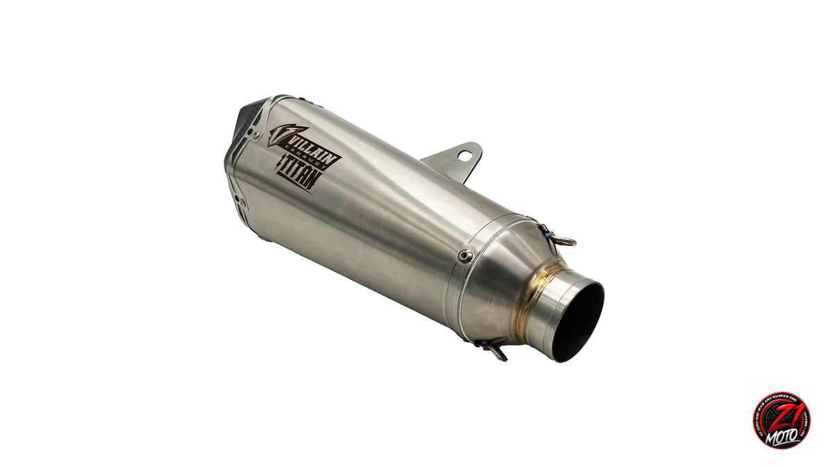 VILLAIN TITAN (SILVER) – Zero One Moto Shop