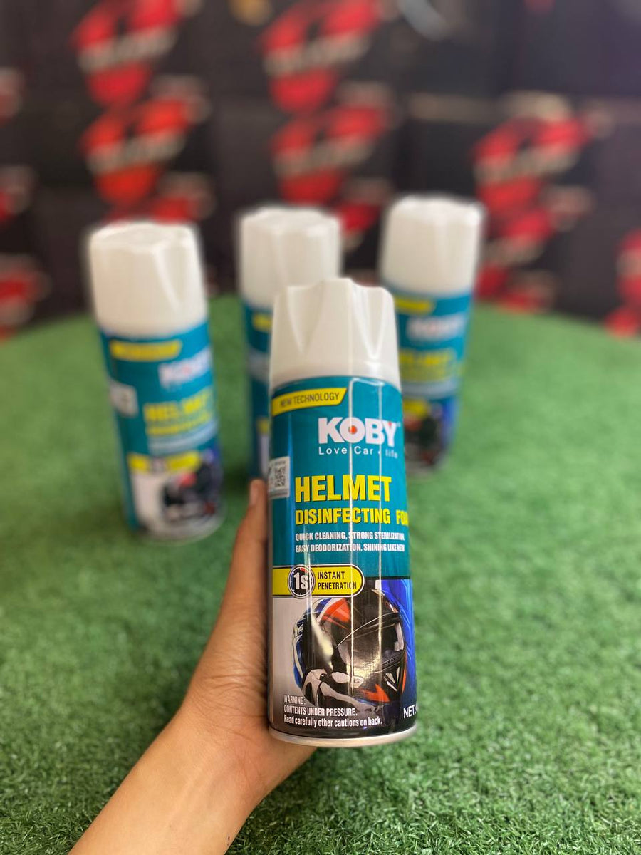 KOBY HELMET DISINFECTANT FOAM (BUNDLE-BUY 1 TAKE 1) – Zero One Moto Shop