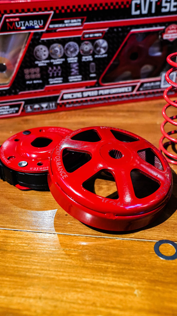 MUTARRU CVT SET W/O TORQUE DRIVE FOR CLICK – Zero One Moto Shop