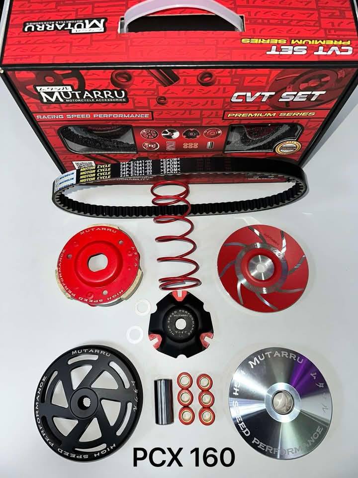 MUTARRU CVT SET + MICHELIN BELT (BUNDLE) FOR PCX 160 – Zero One Moto Shop