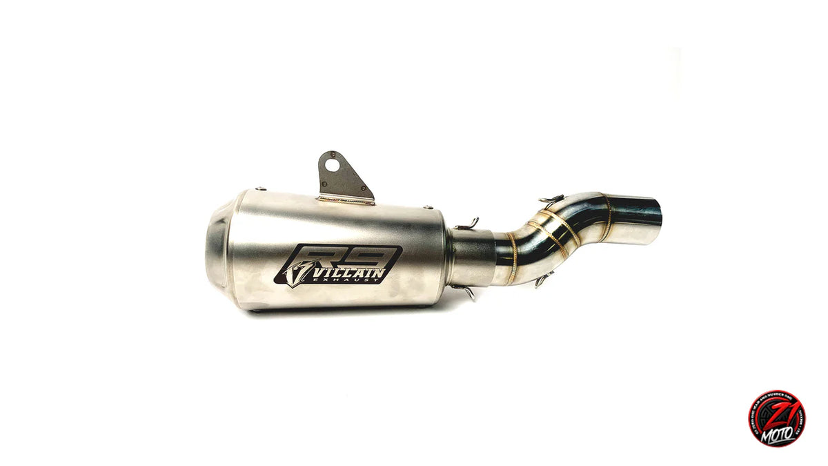 VILLAIN R9 (SILVER) – Zero One Moto Shop