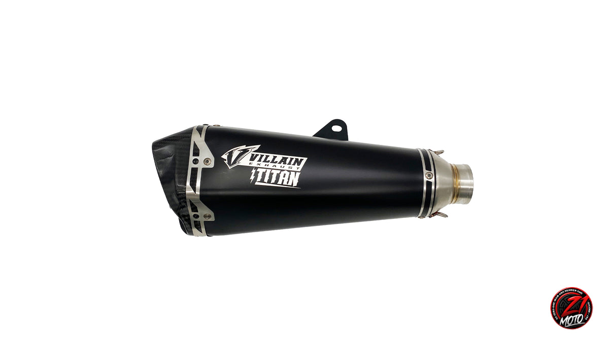 VILLAIN TITAN (BLACK) – Zero One Moto Shop