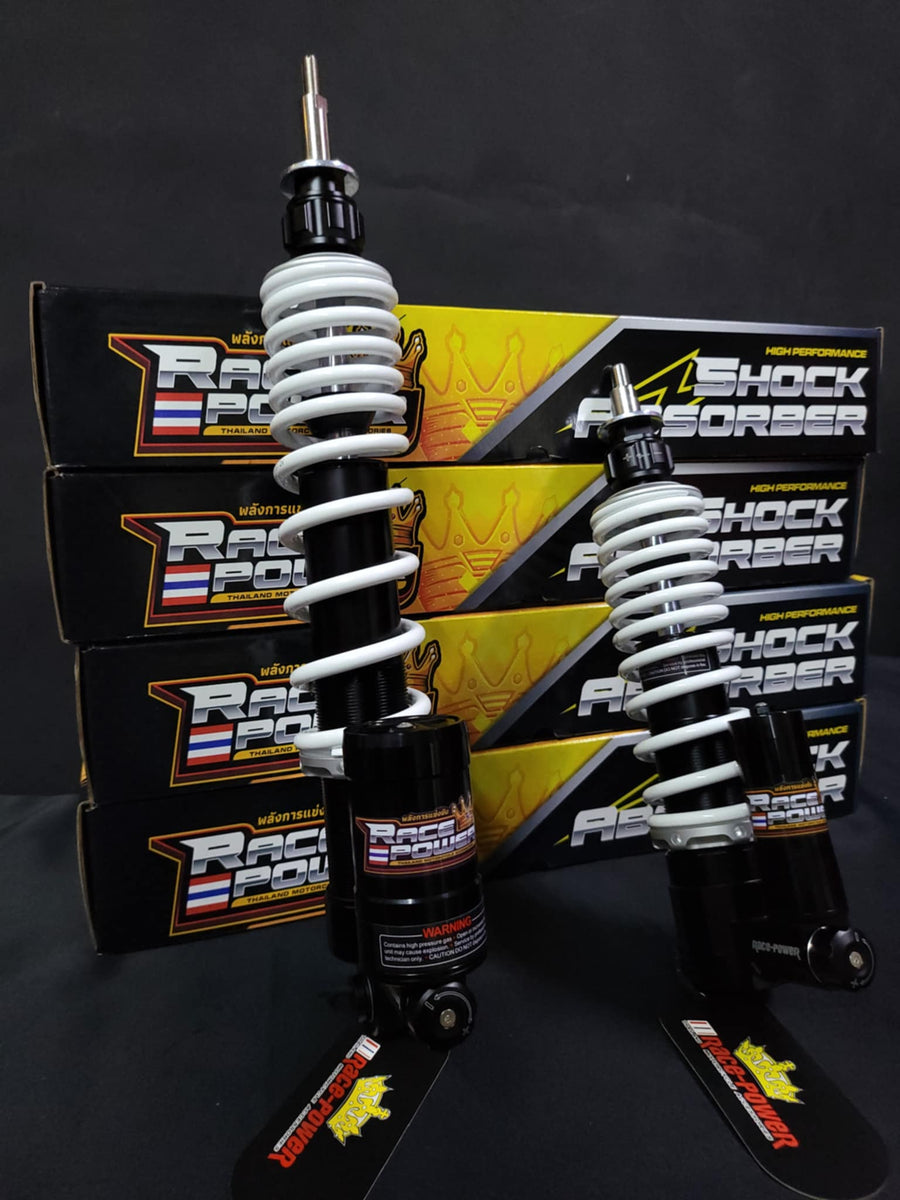 RACE POWER SHOCK 265MM & 365MM VESPA (WHITE) – Zero One Moto Shop