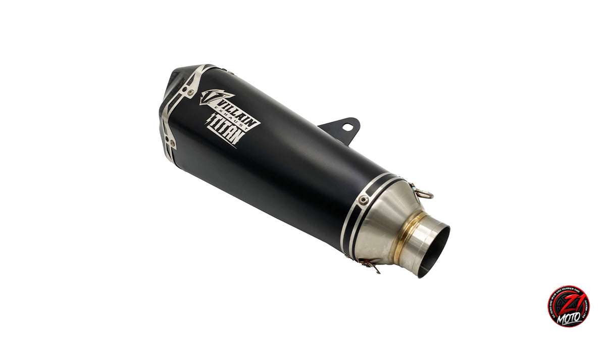 VILLAIN TITAN (BLACK) – Zero One Moto Shop