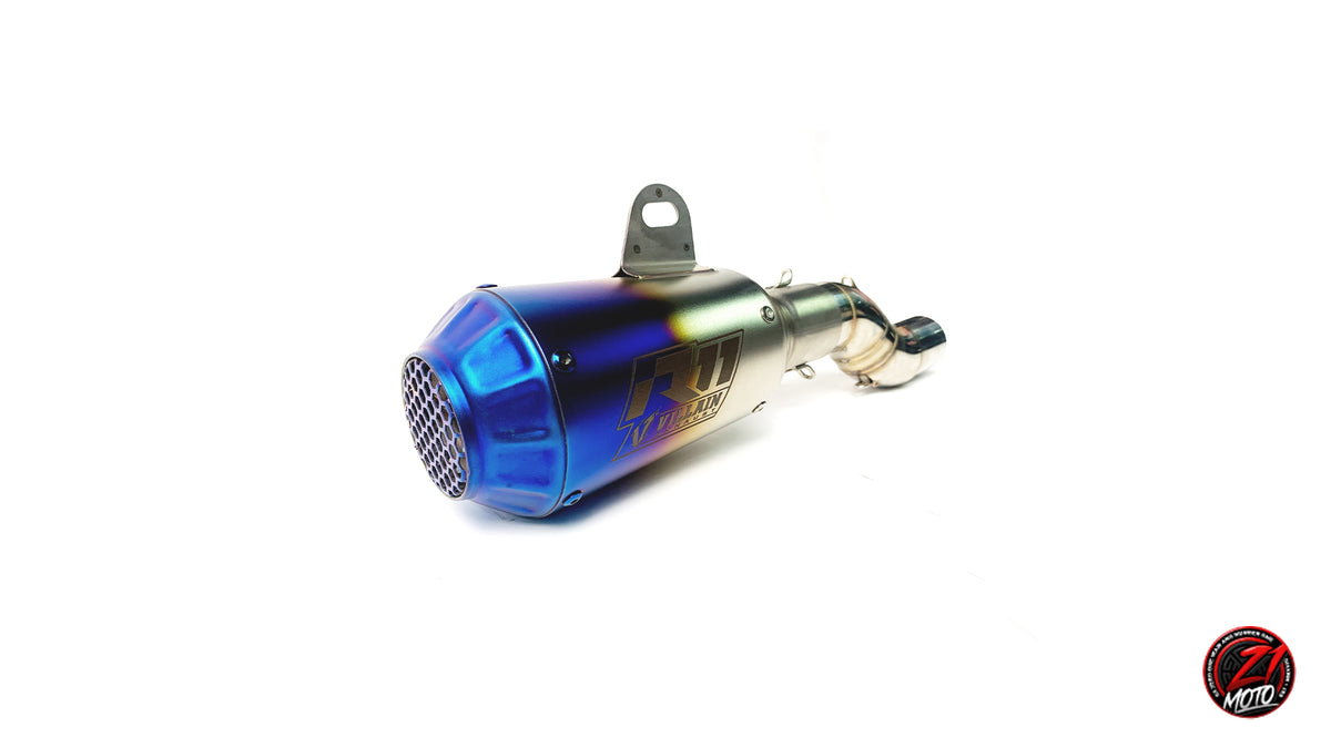 Villain R11 Titanium Benelli 502X Via Mid Pipe – Zero One Moto Shop
