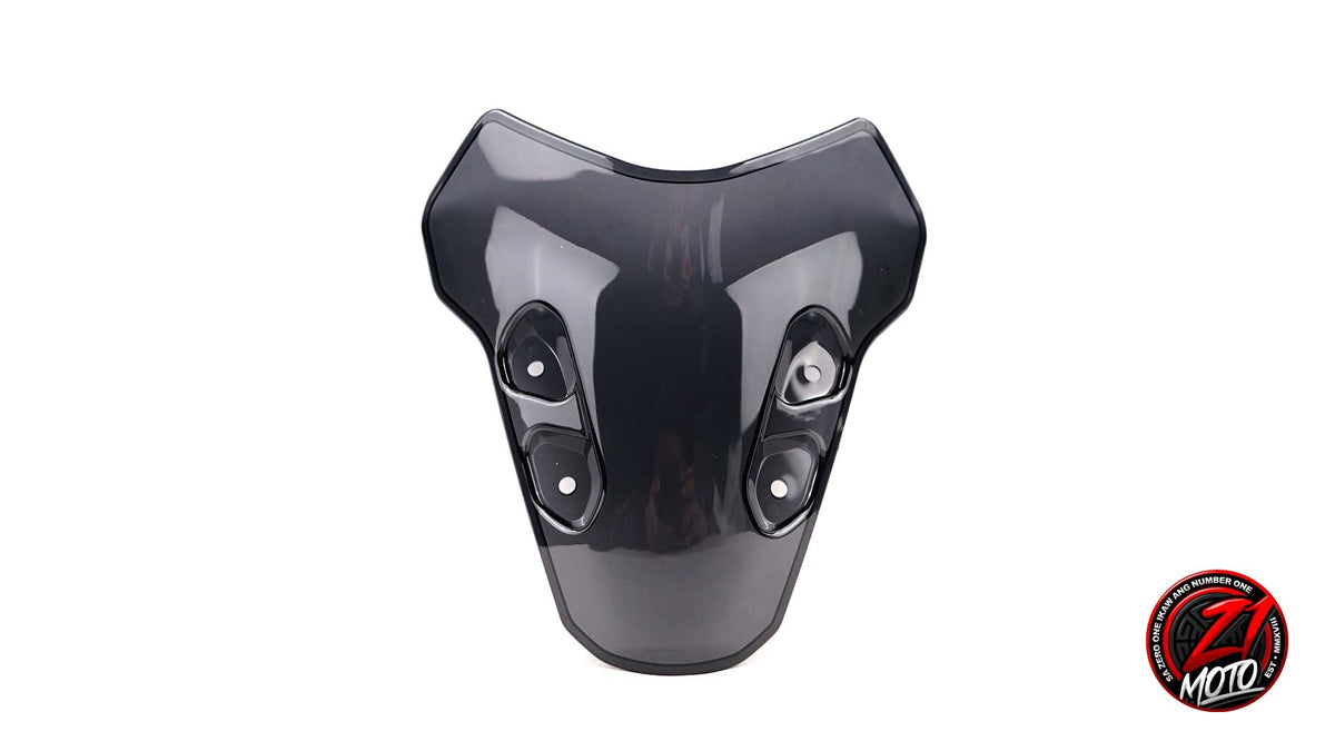 MT-07 2021 Smoke Windshield Short – Zero One Moto Shop