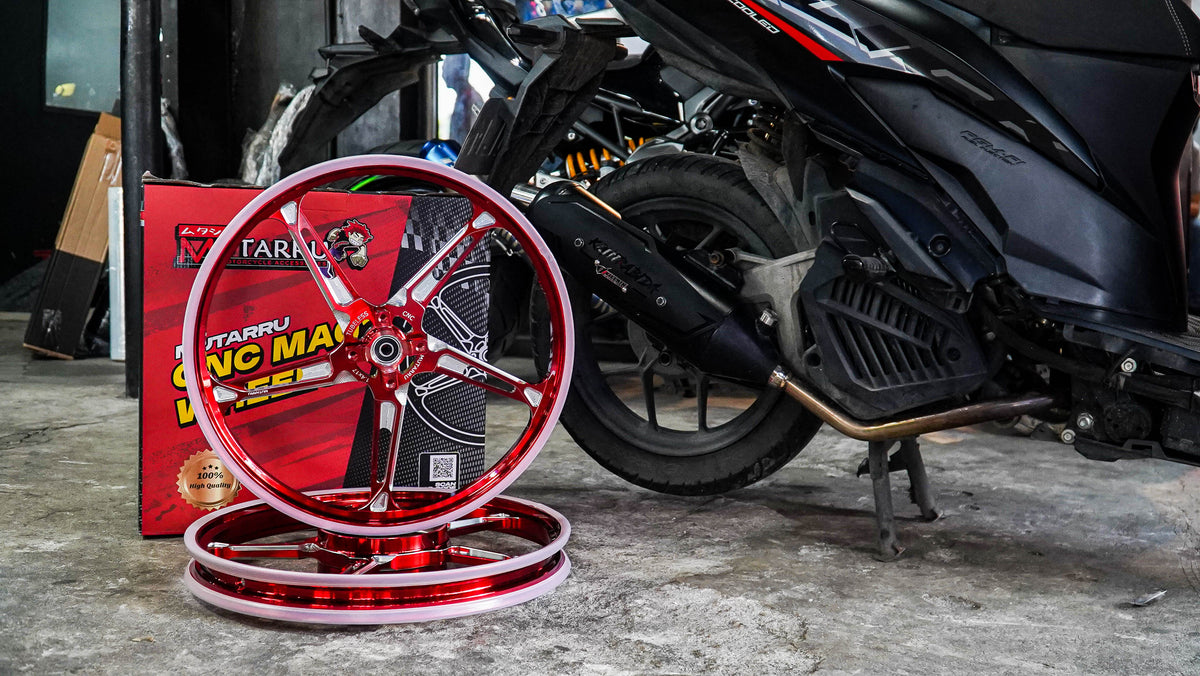 MUTARRU MAGS FOR CLICK 17'S (RED) – Zero One Moto Shop