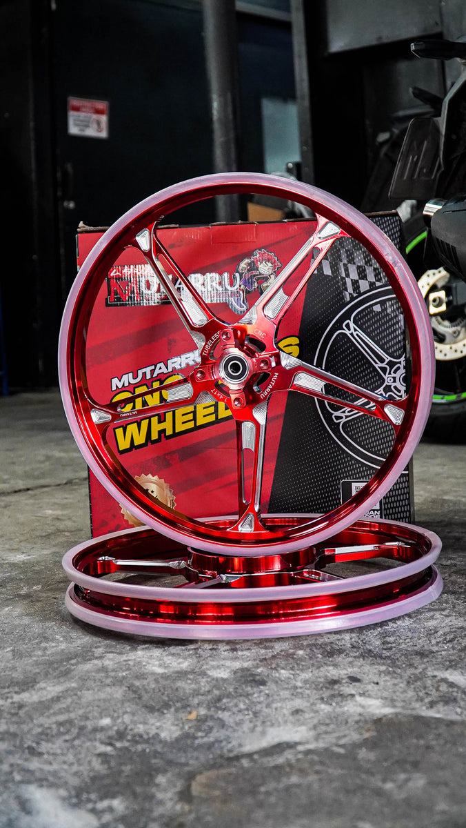 MUTARRU MAGS FOR CLICK 17'S (RED) – Zero One Moto Shop