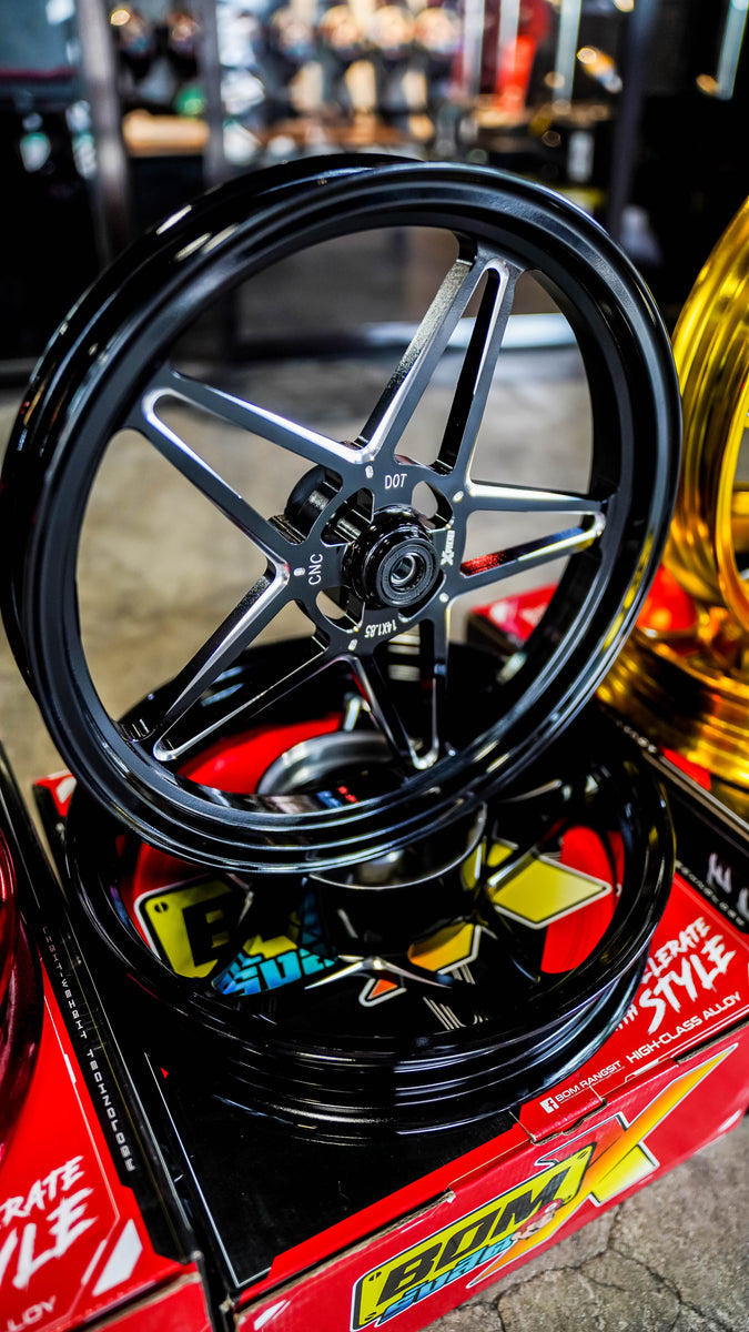 BOM RANGSIT BOM X MAGS FOR CLICK 125 / 150 (BLACK) – Zero One Moto Shop