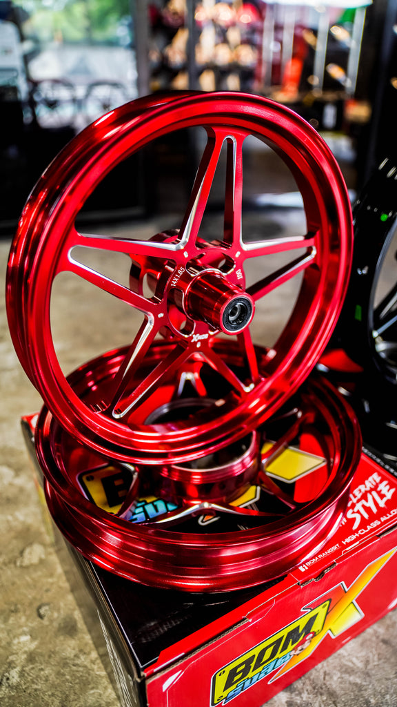BOM RANGSIT BOM X MAGS FOR AEROX V2 RED Zero One Moto Shop BOM RANGSIT BOM X MAGS FOR AEROX V2 RED Zero One Moto Shop