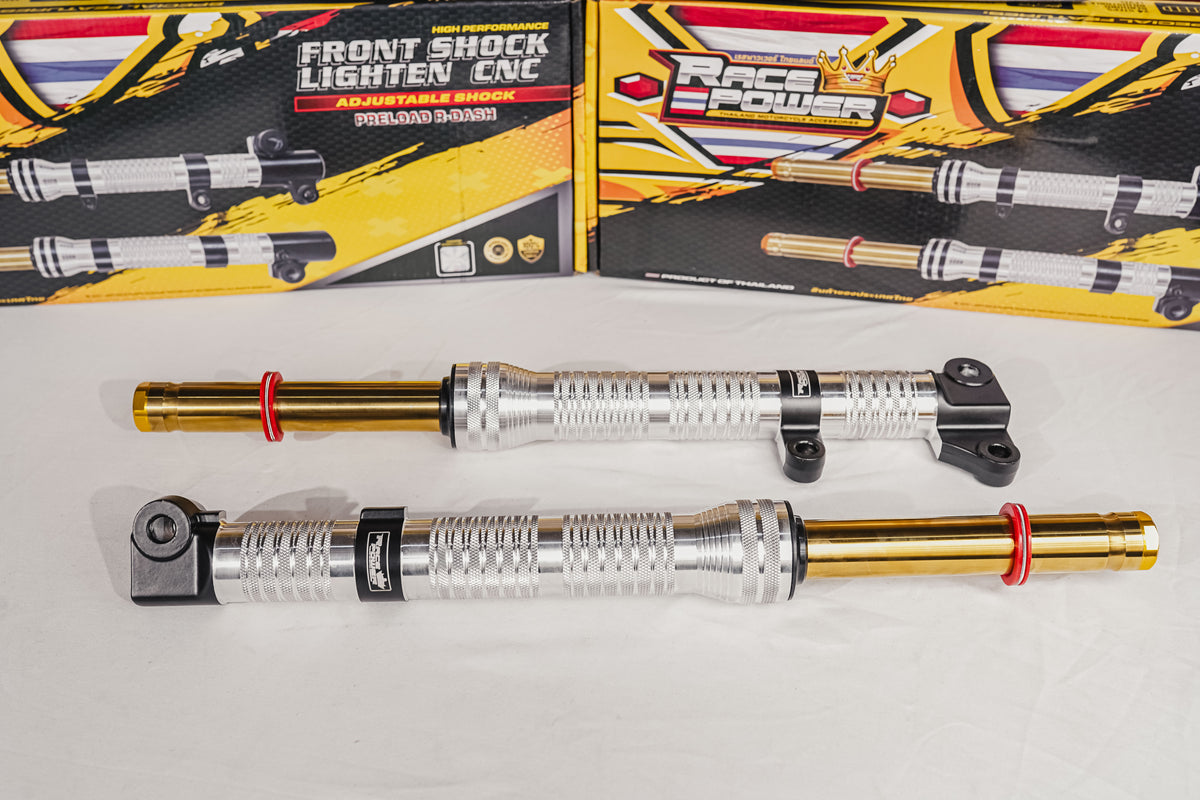 RACE POWER FRONT SHOCK LIGHTEN FOR CLICK – Zero One Moto Shop