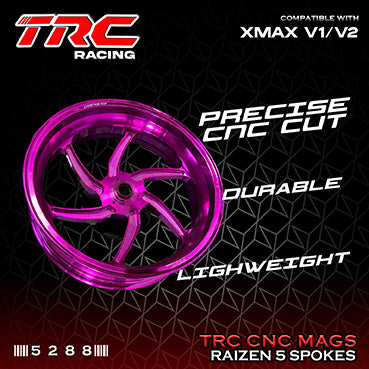 A - TRC CNC SPECTRE MAGS XMAX 300 (MAGENTA) – Zero One Moto Shop