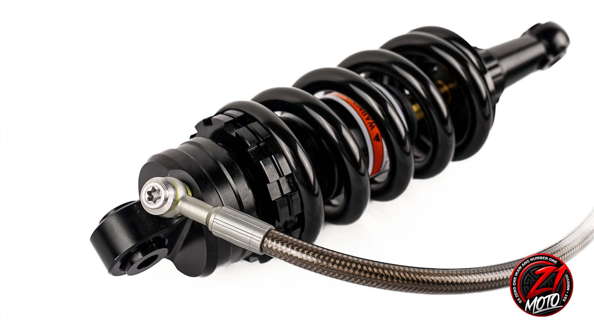 RACE POWER SHOCK 285MM WITH TANK FOR RAIDER CARB/FI (BLACK) – Zero One ...