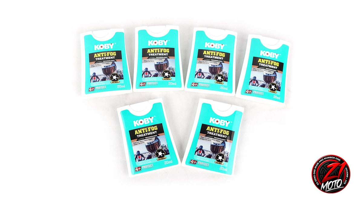 Koby Anti Fog Helmet Lens Spray – Zero One Moto Shop