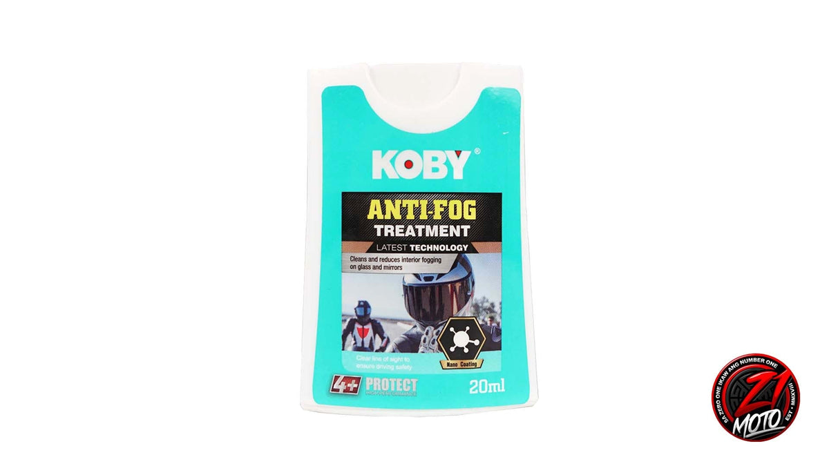 Koby Anti Fog Helmet Lens Spray – Zero One Moto Shop