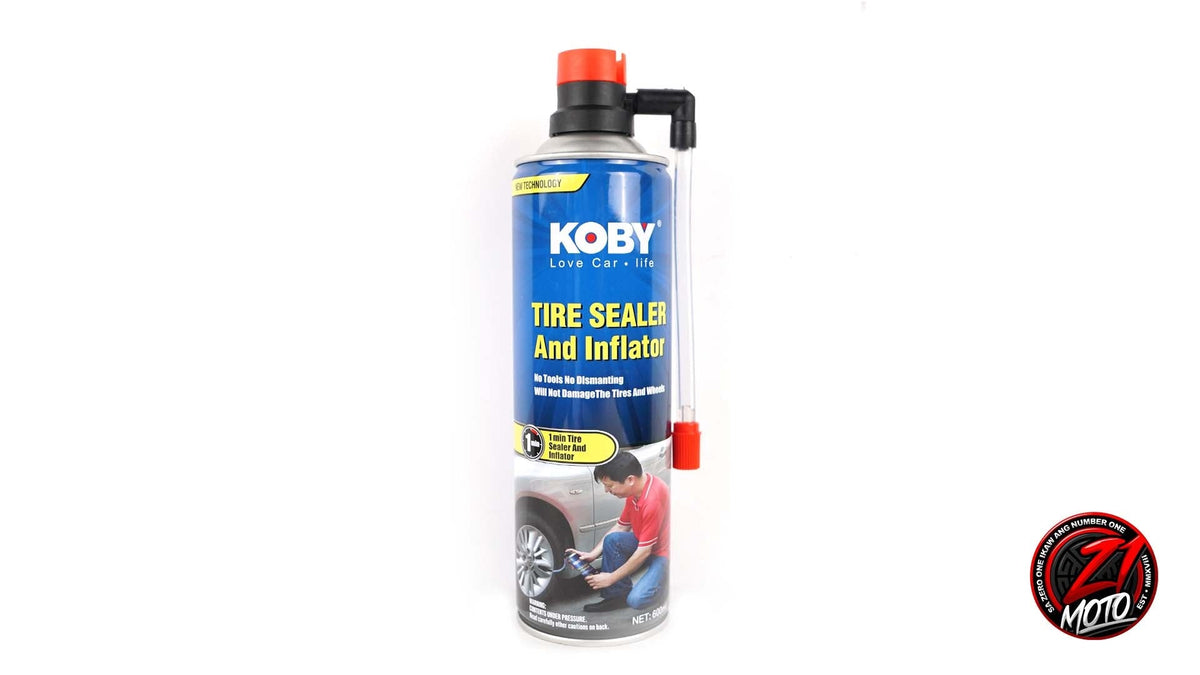 Koby Tire Sealer and Inflator 600ml – Zero One Moto Shop