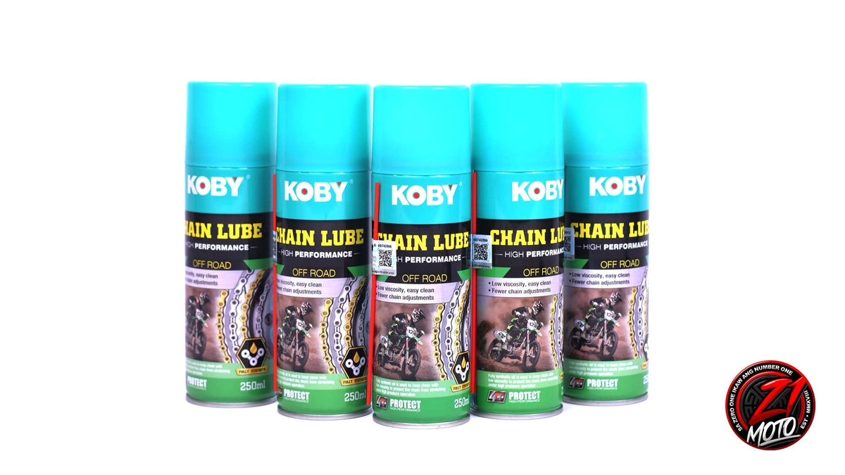 Koby High Performance Chain Lube for Off Road Use – Zero One Moto Shop