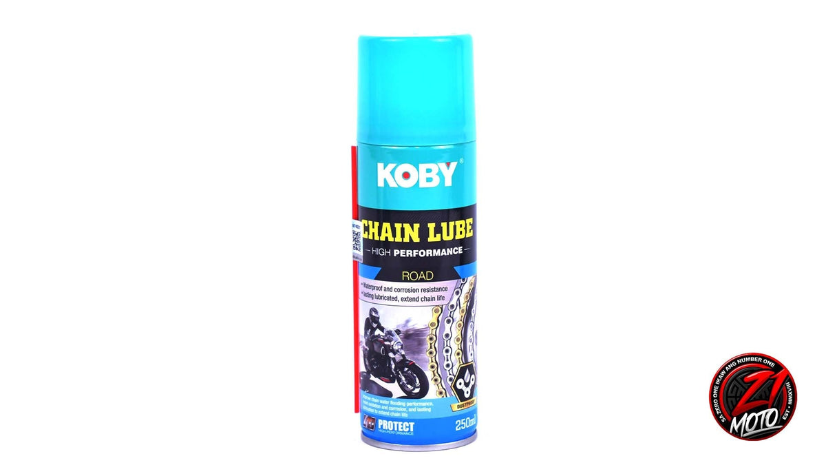Koby High Performance Chain Lube for Road Use – Zero One Moto Shop