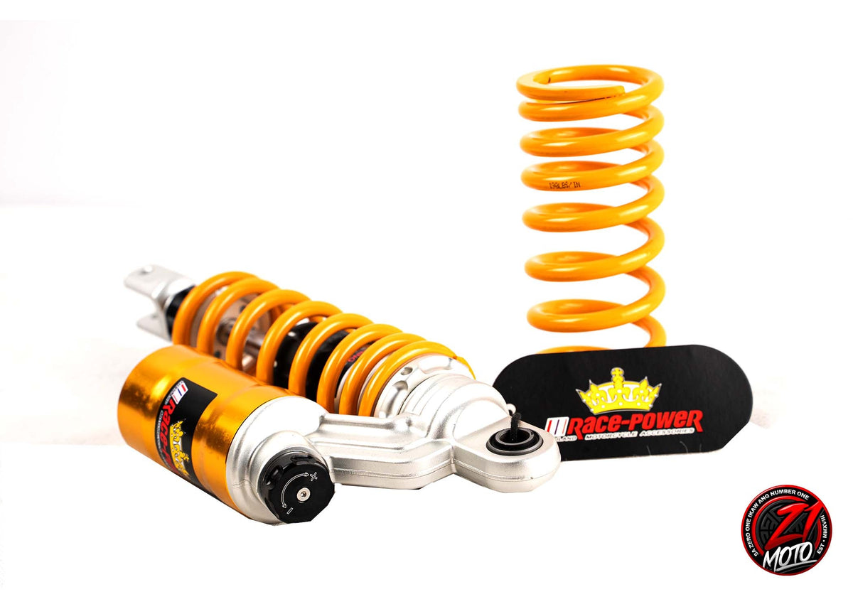 Race Power Shock W/TANK 300mm for Mio (YELLOW) – Zero One Moto Shop