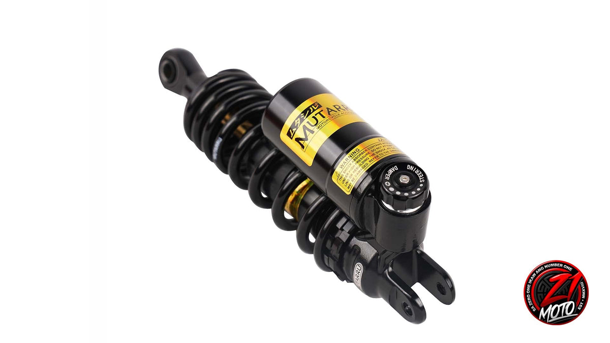 MUTARRU INVERTED SHOCK WITH TANK 300MM FOR MIO (BLACK) – Zero One Moto Shop