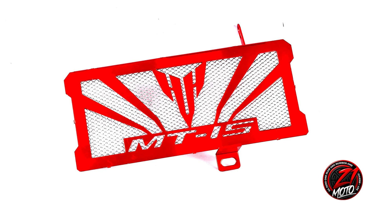 MT-15 RADIATOR GUARD V1 BLACK – Zero One Moto Shop